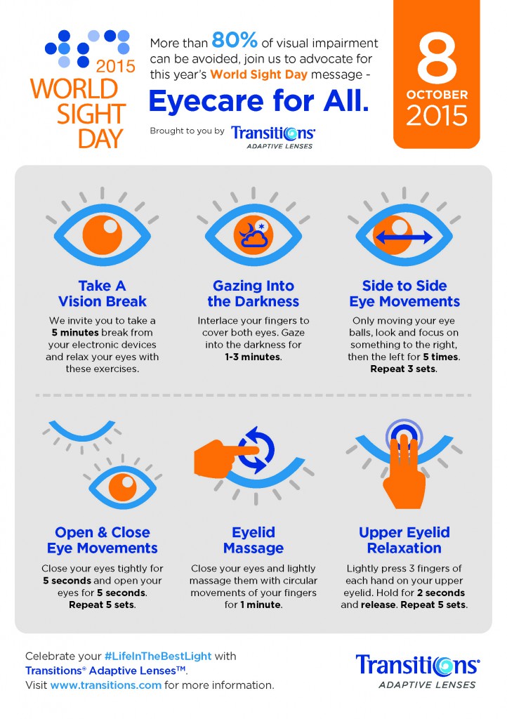 Celebrate World Sight Day | 5 Eye Exercises To Improve Your Vision ...