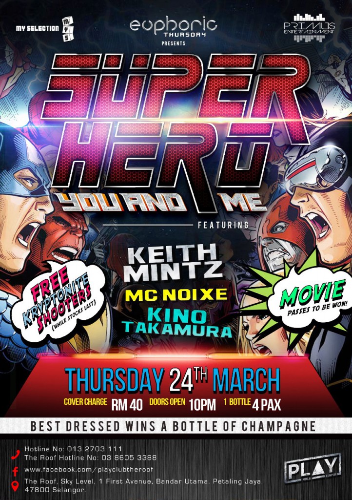 Superhero Themed Party & Canadian Takeover Night Await You at Play Club ...