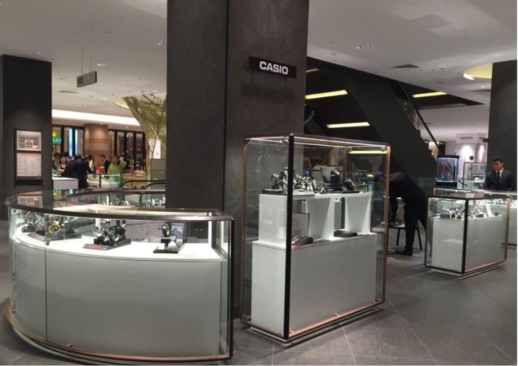 Casio Opens Two Watch Counters at Isetan in Lot 10 | Pamper.My