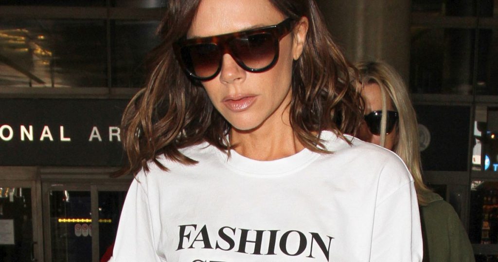 Victoria Beckham's Slogan T-shirt Makes Quite The Statement About Her ...