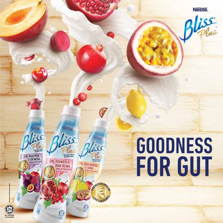 Introducing Nestle Bliss Plus, A Premium Yogurt Beverage With Digestive Goodness | Pamper.My