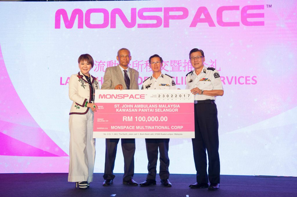 Monspace Multinational Corp Donates Another Bariatric Ambulance To St ...
