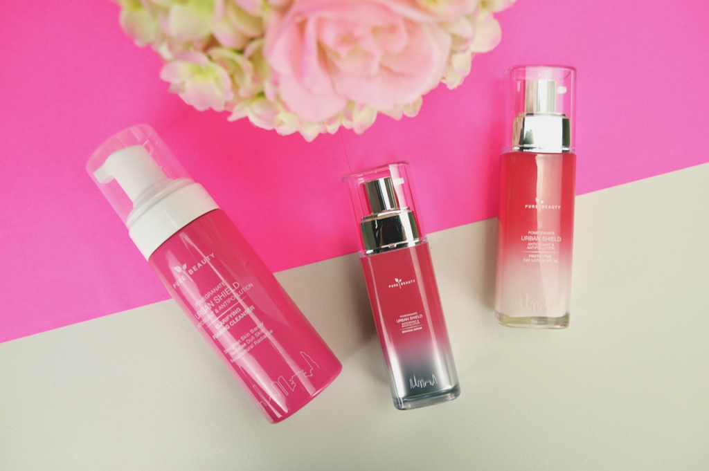 Tried & Tested: Pure Beauty Pomegranate Urban Shield Range | Pamper.My