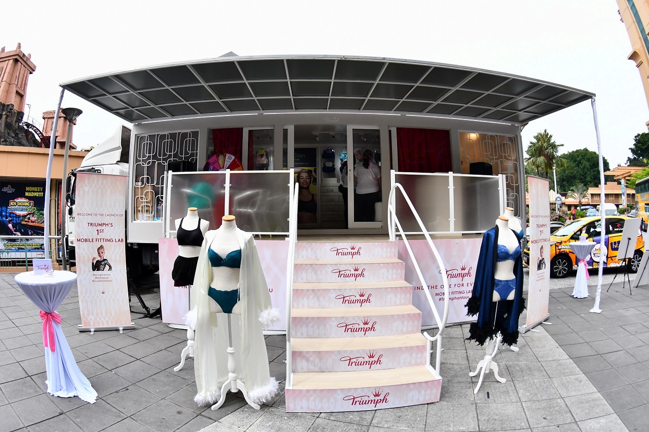 'Find The One' Perfect Fit At Triumph's First Mobile Fitting Lab-Pamper ...