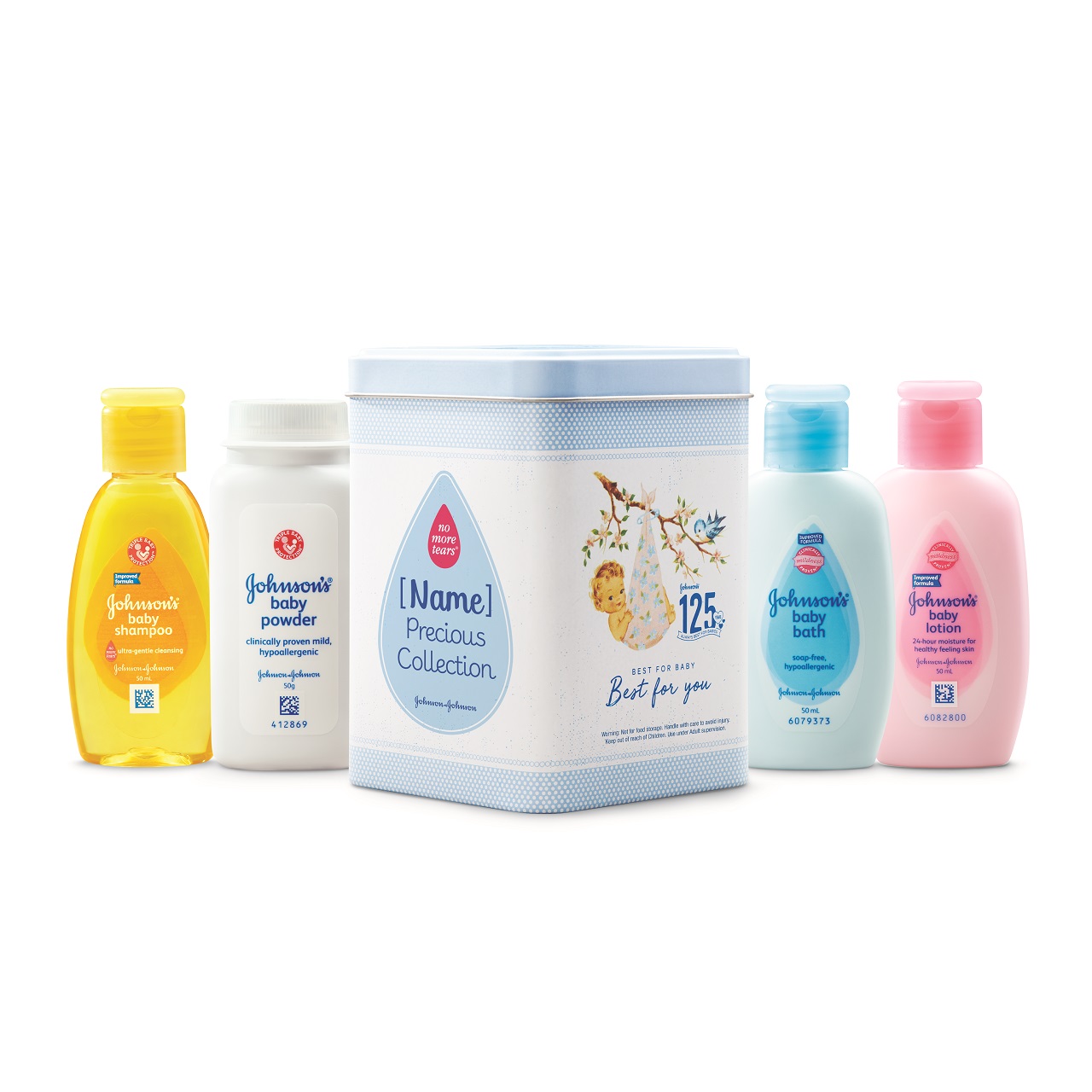 Johnson's Giving Away Limited Edition Personalized Vintage Tin Box Of ...